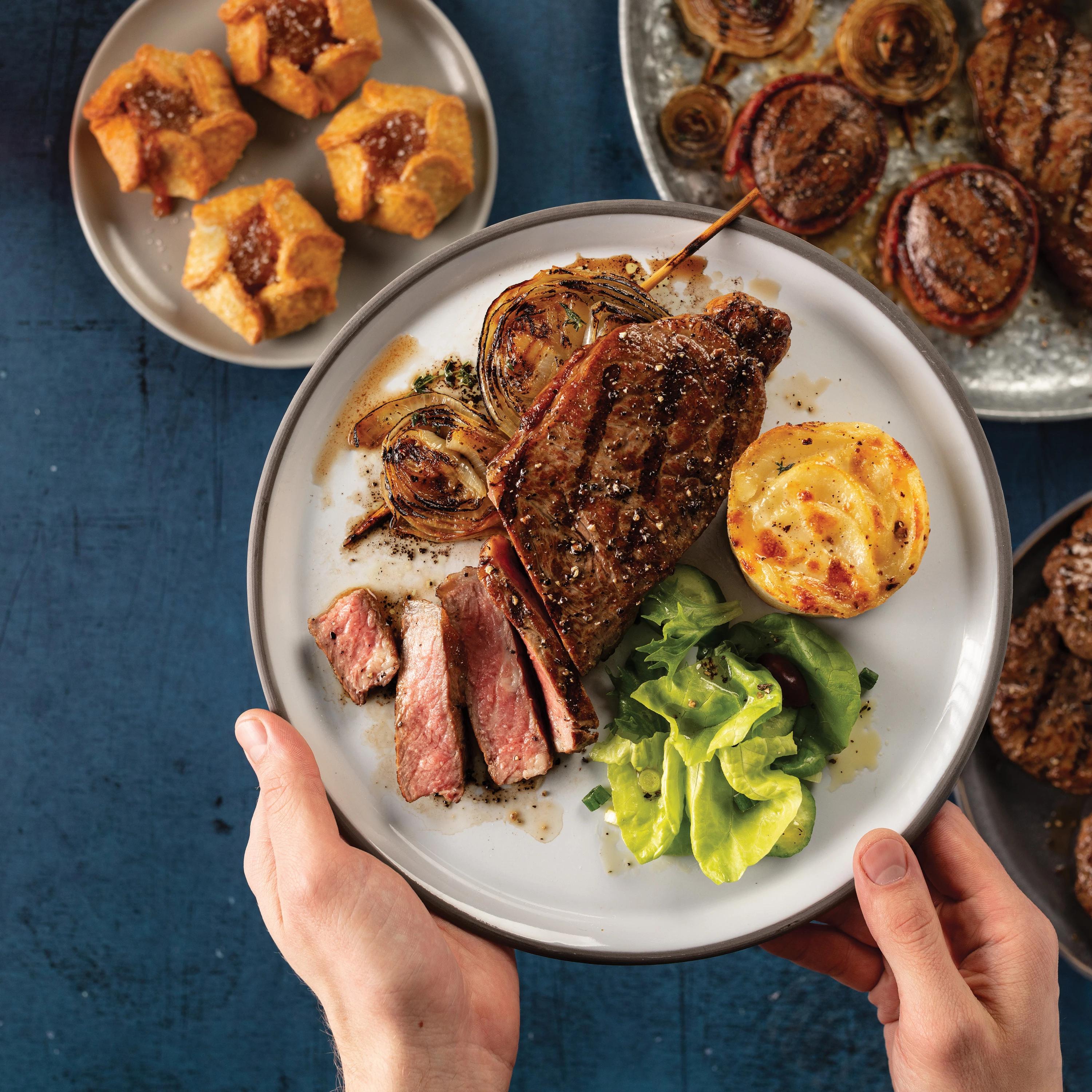 3 Butcher's Breakfast Meals + Free Skillet